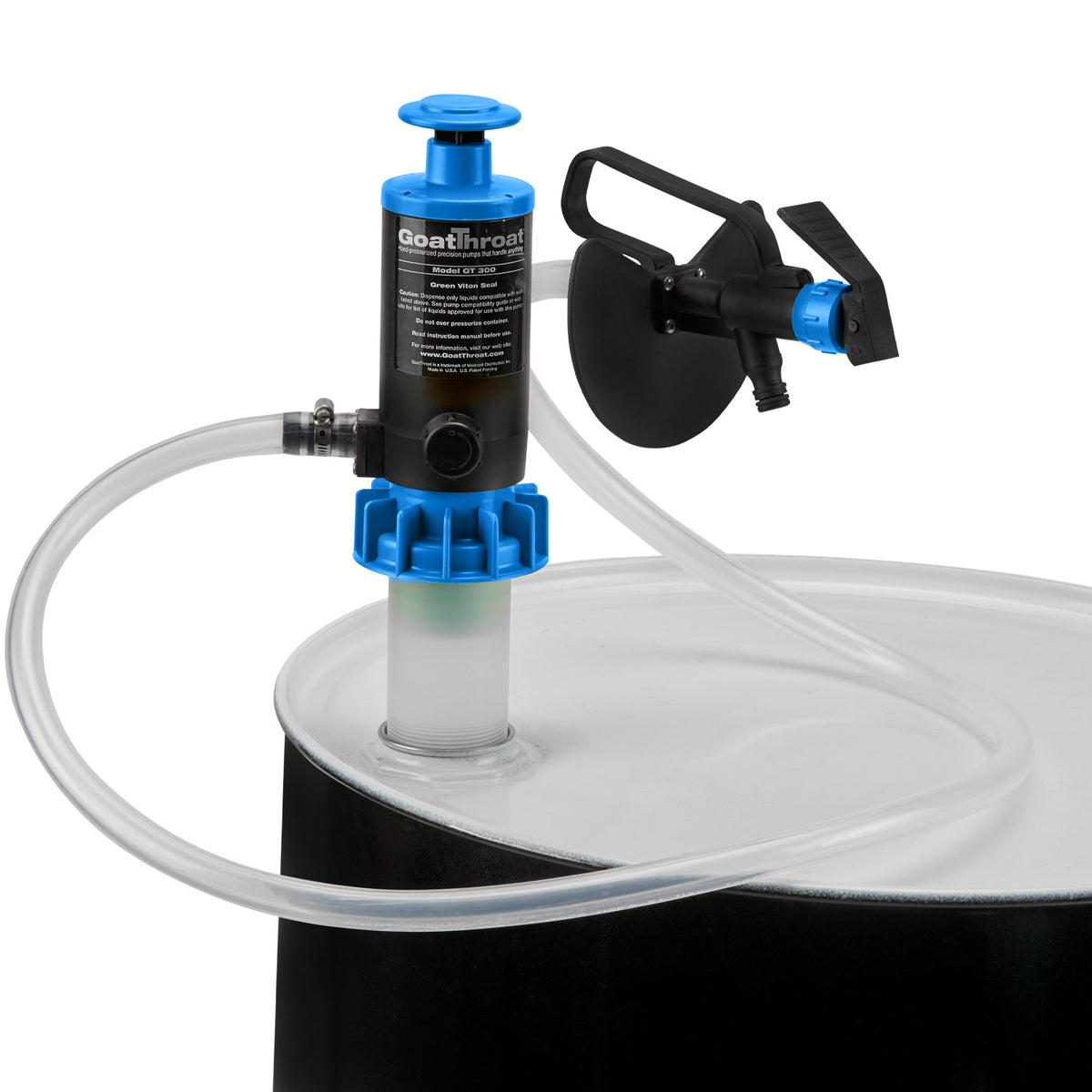 GT200S Pump Bundle W/Remote Tap - PVC Hose — GoatThroat Pumps