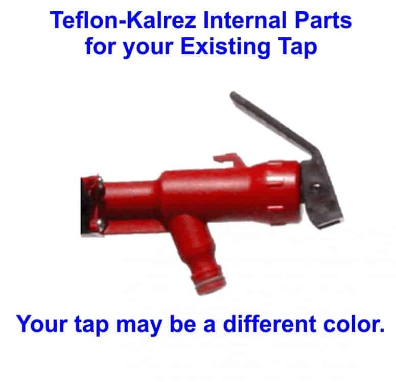 Teflon Kalrez Tap Components for Self Assembly (parts 25, 27, 31 ...